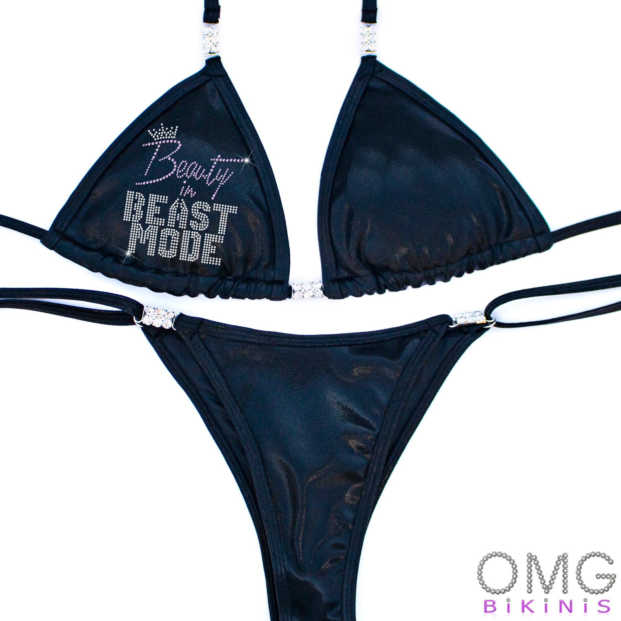 Beauty In Beast Mode Posing Suit | Practice Suit – OMG Bikinis