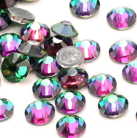 Green Volcano Rhinestones | OMG Bikinis