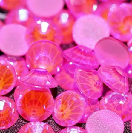 Neon Pink Rhinestones | OMG Bikinis