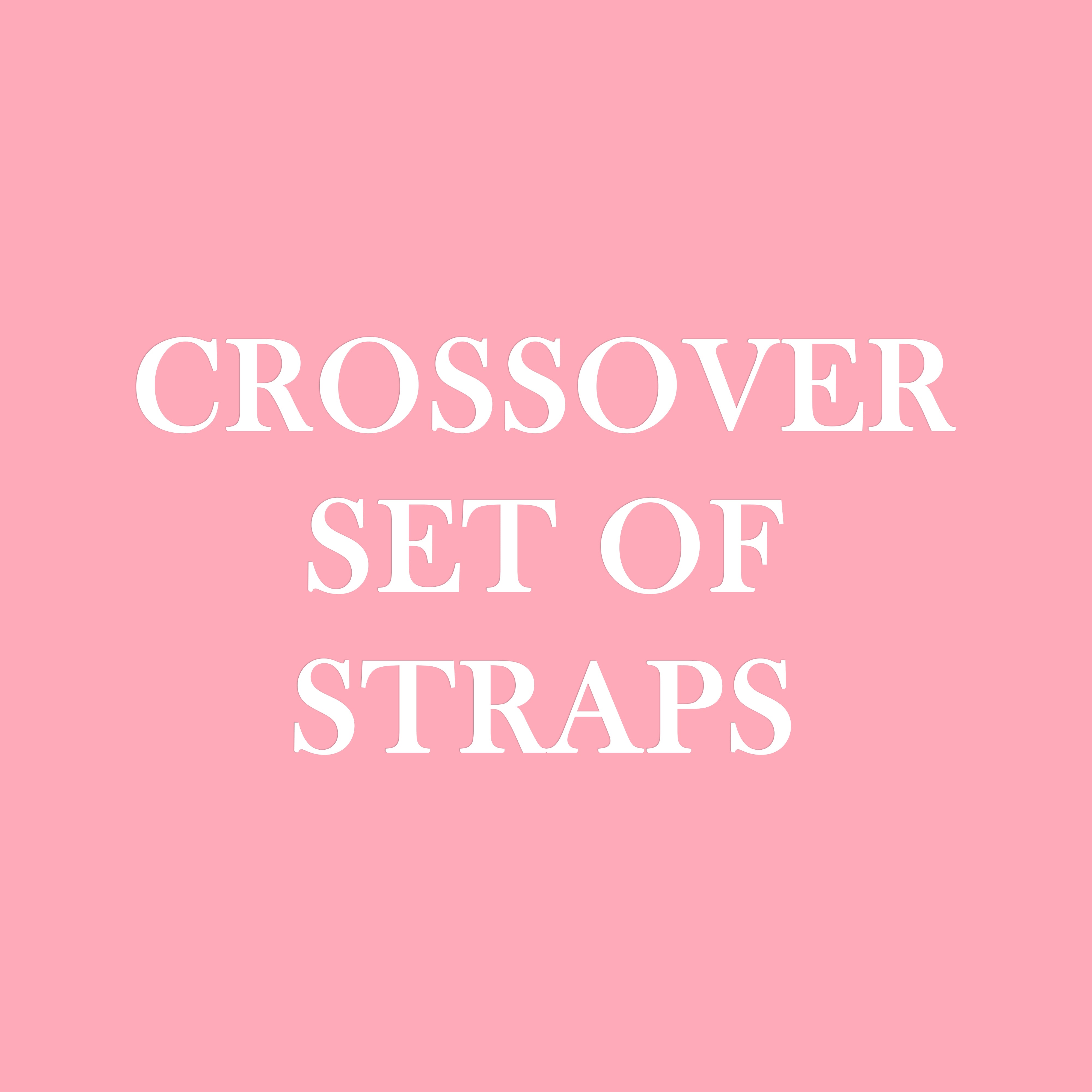 Set of Interchangeable Straps for Crossover Suits | OMG Bikinis