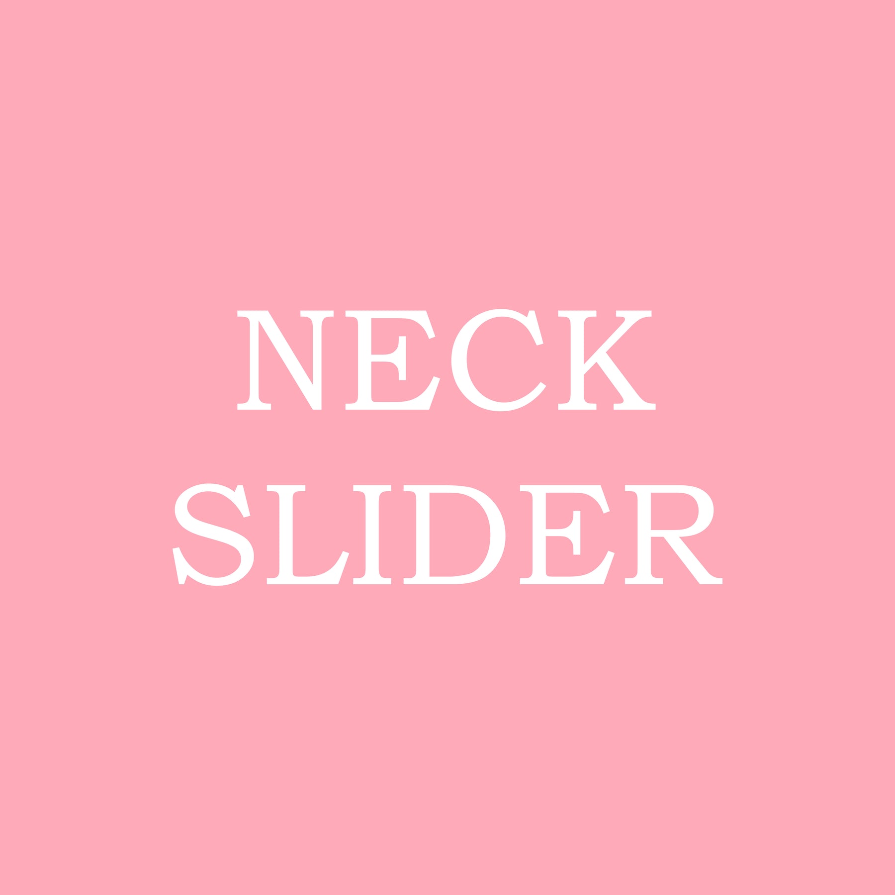 Neck Slider For Competition Suits | OMG Bikinis